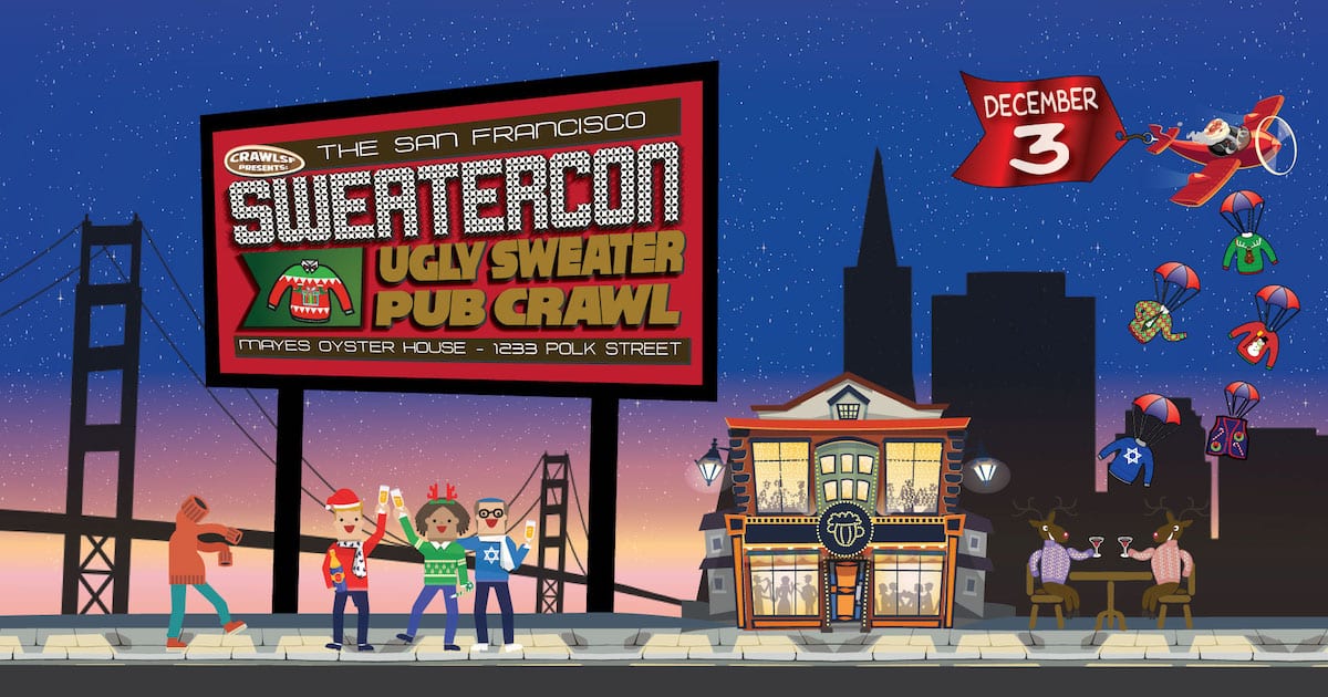 Ugly Sweater Pub Crawl